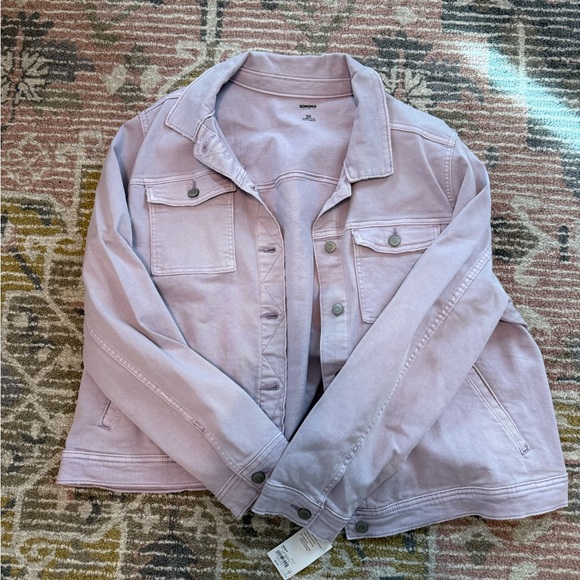Jackets & Coats | Womens Lavender Denim Jacket | Poshmark